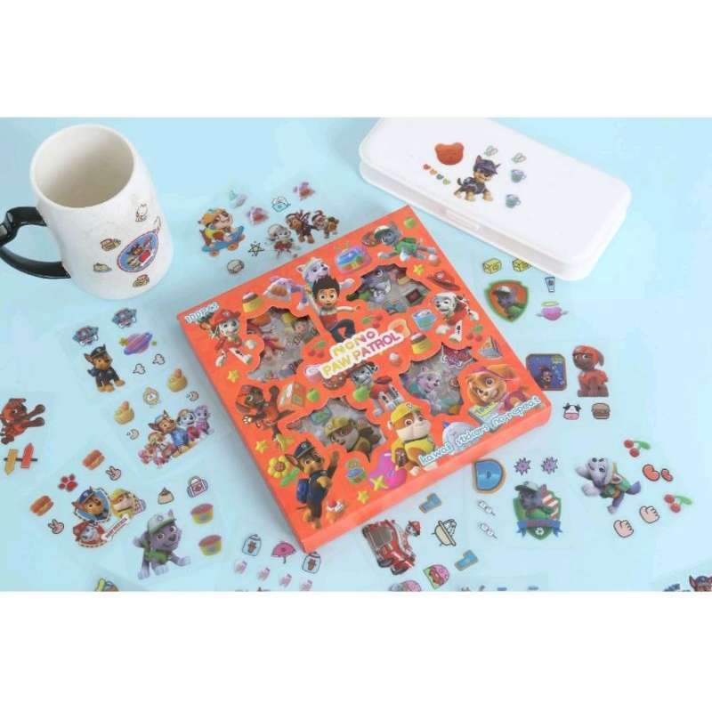 Promo Sticker Nono Lucu Karakter Kartun Pororo Keropi Pokemon Super ...
