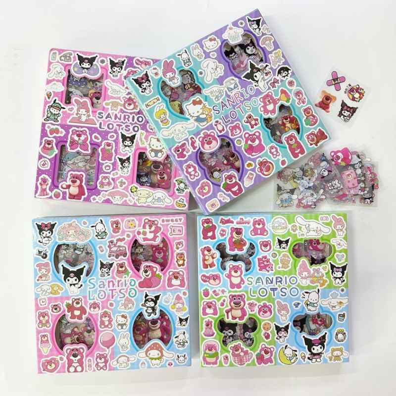 Promo Sticker Lucu Lotso Sanrio Stiker Viral Label Hp Buku Botol ...