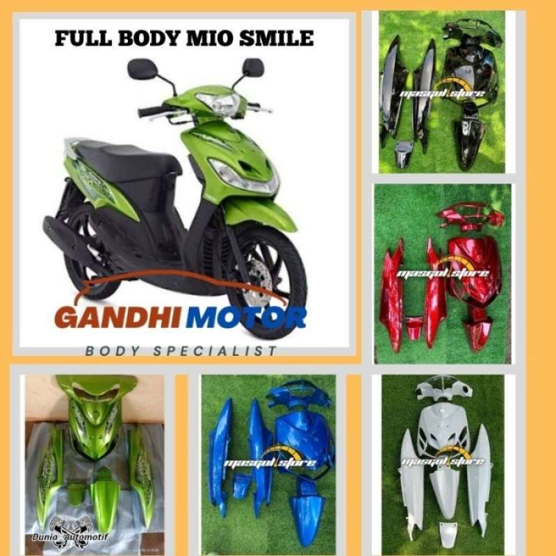 Promo Custom Warna Full Bodi Body Halus Full Set Yamaha Mio Smile 2008 ...