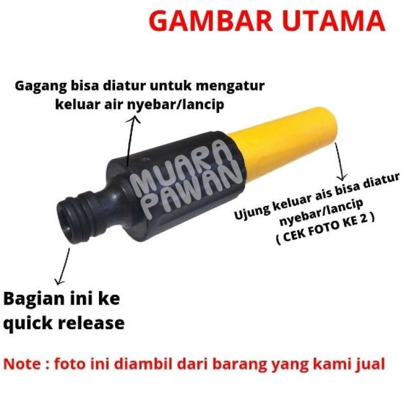 Jual Quick Release Alat Semprotan Air Taman, Kebun, Rumput, Siram ...