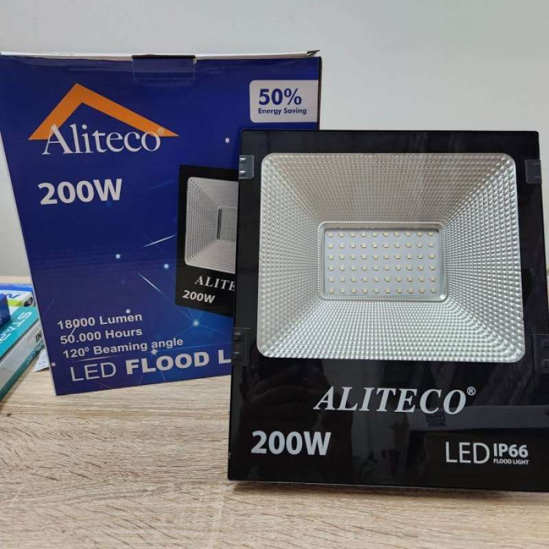 Promo Kap Lampu Sorot/lampu Tembak 500w/300w/200w Aliteco Putih Dan Kuning Diskon 50% Di Seller ...