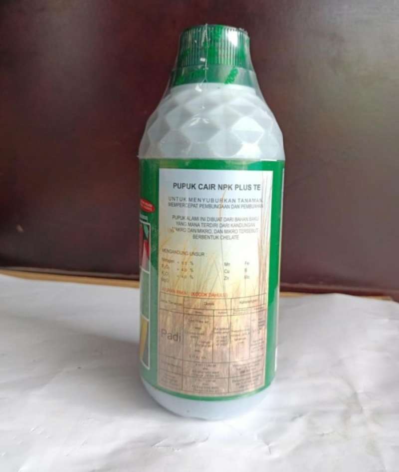 Jual Pupuk Cair Npk Plus Te Alami Padi 500 Ml Di Seller Inti Pertanian - Sampali, Kab. Deli ...