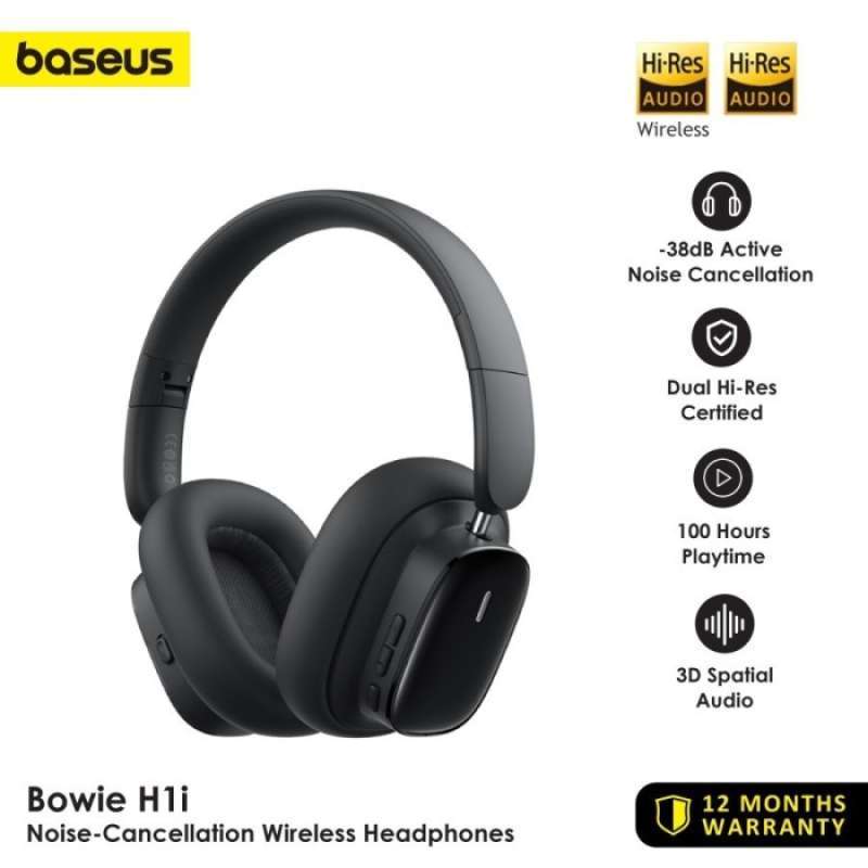Promo Baseus Headset Bowie H1i Noise-cancellation Wireless Headphones ...