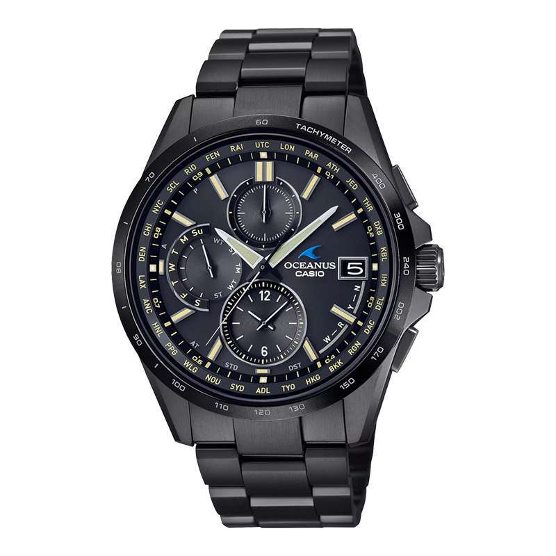 Promo Jam Tangan Pria Casio Oceanus Ocw-t2600jb-1ajf Tough Solar Black ...