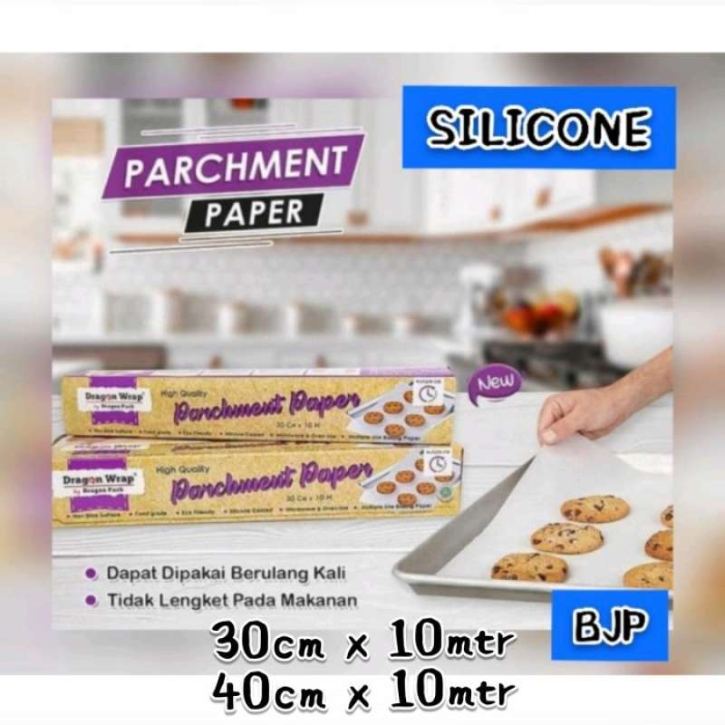 Promo Silicone ~ Parchment Paper ~ Kertas Alas Roti Gulung Uk 30cm X ...