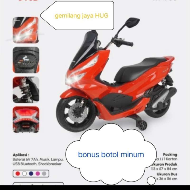 Promo Motor Aki Anak Honda Pcx Pmb M 988 Spesifikasi Prod Diskon 33% Di ...