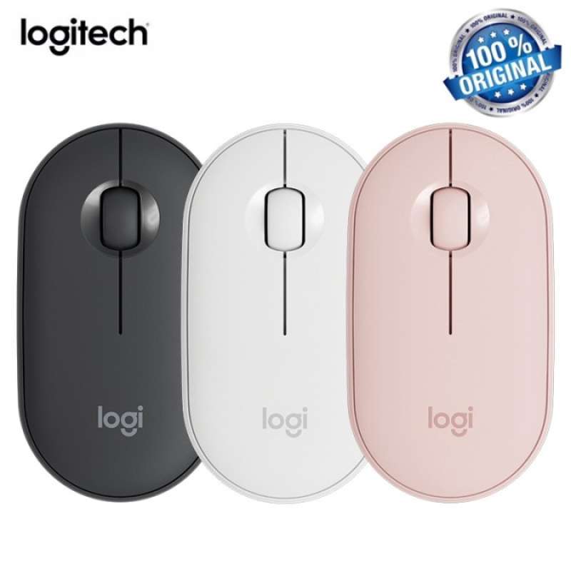 Promo Logitech M350 Wireless Silent Mouse Logitech Pebble M 350 Diskon ...
