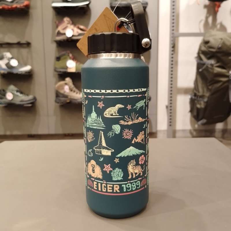 Jual Eiger Botol Minum Kenali Indonesia 500ml - Blue Di Seller Otdor ...