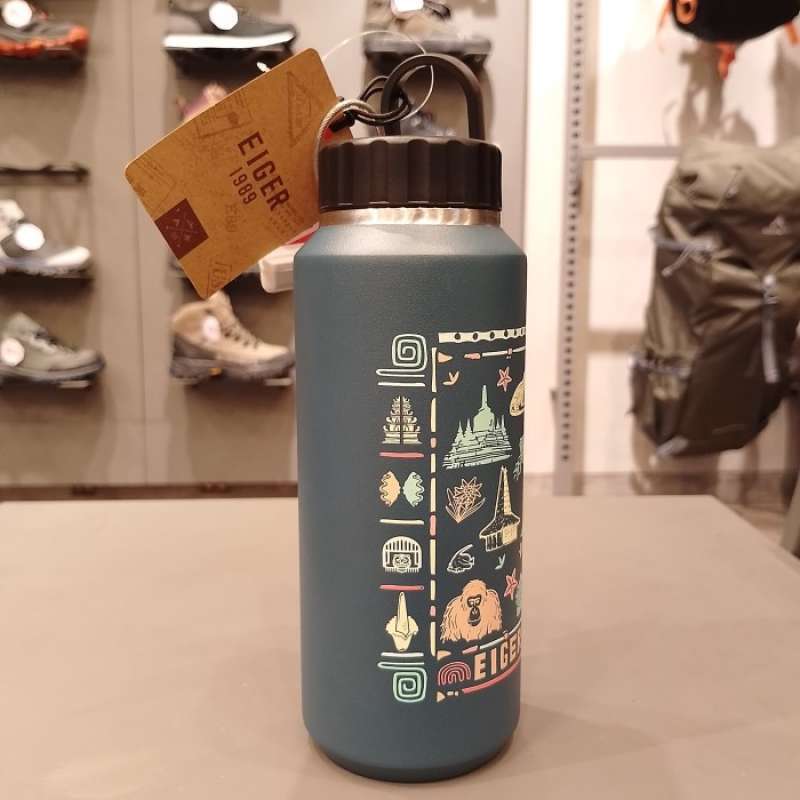 Jual Eiger Botol Minum Kenali Indonesia 500ml - Blue Di Seller Otdor ...