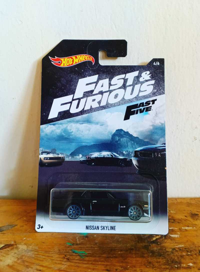 Jual Hot Wheels Hotwheels Fast And Furious Fast Five Nissan Skyline ...