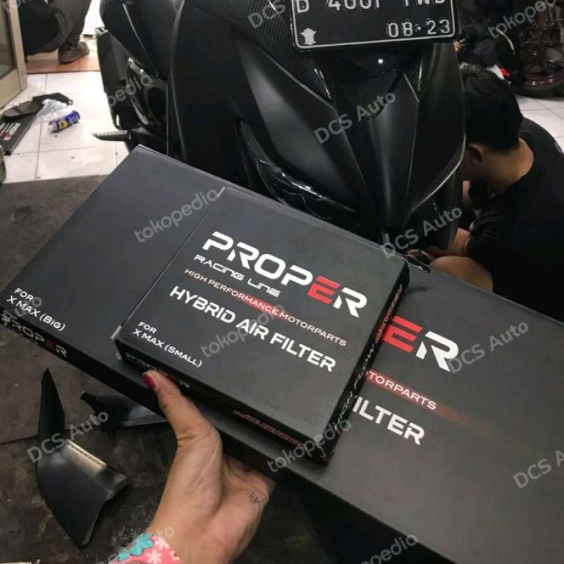 Promo Filter Udara Besar Dan Filter Cvt Xmax By Proper Racing Line ...