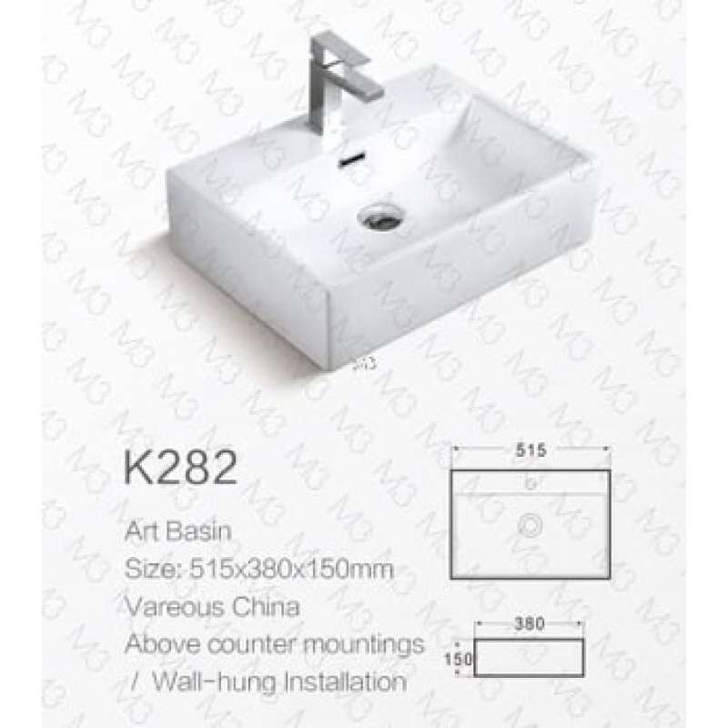 Jual Wastafel Keramik K282 / Wastafel Cuci Tangan ( Instant ) Di Seller Murahmeriahmantap M3 ...