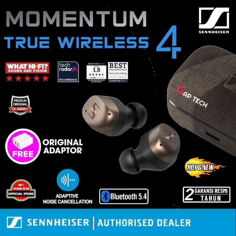 Jual Sennheiser Momentum True Wireless 4 / Tws 4 Premium Adaptive Anc Tws Original Di Seller Gap ...