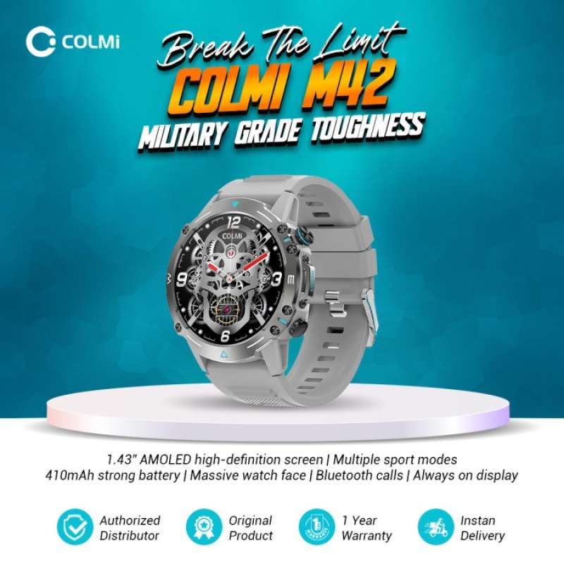 Promo Colmi M42 Smartwatch Amoled Sporty Calling Smartwatch Diskon 33% ...