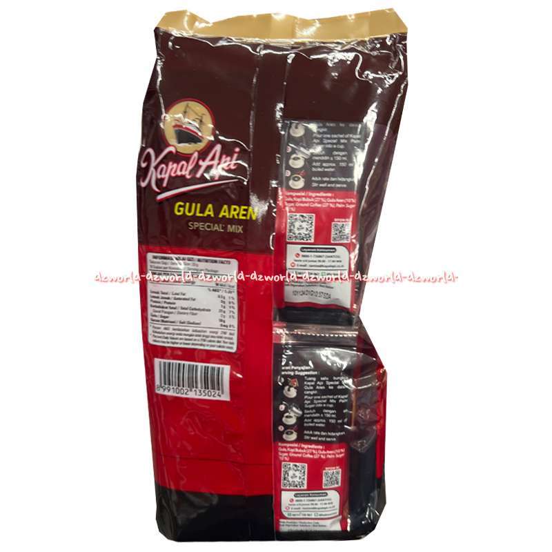 Jual Kapal Api 10sachet Kopi Gula Aren Special Brown Sugar Coffee ...