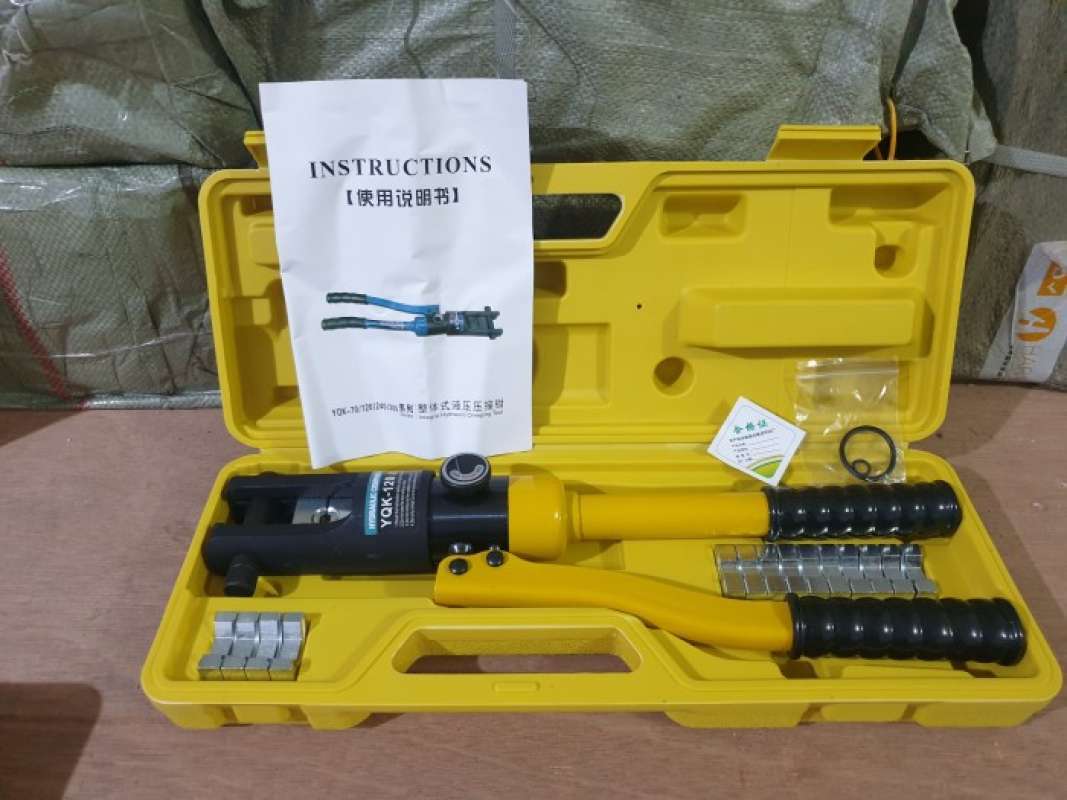 Promo Tang Press Skun Hidrolik Yqk 120 Tang Crimping 120mm Hydraulic ...