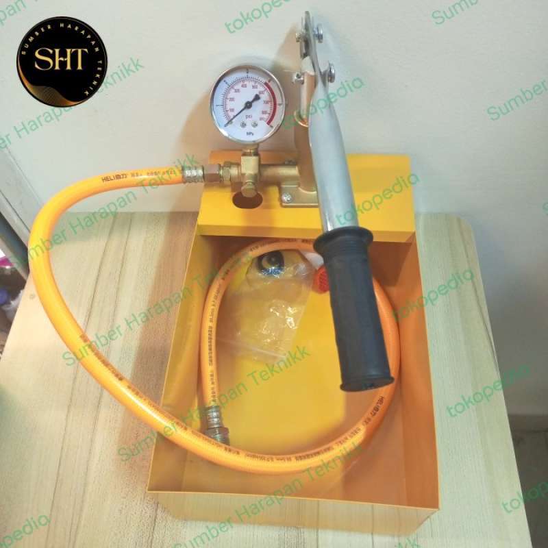 Promo Alat Test Pump Manual 25 Kg/bar Tekanan Pipa Valve Pressure Test ...