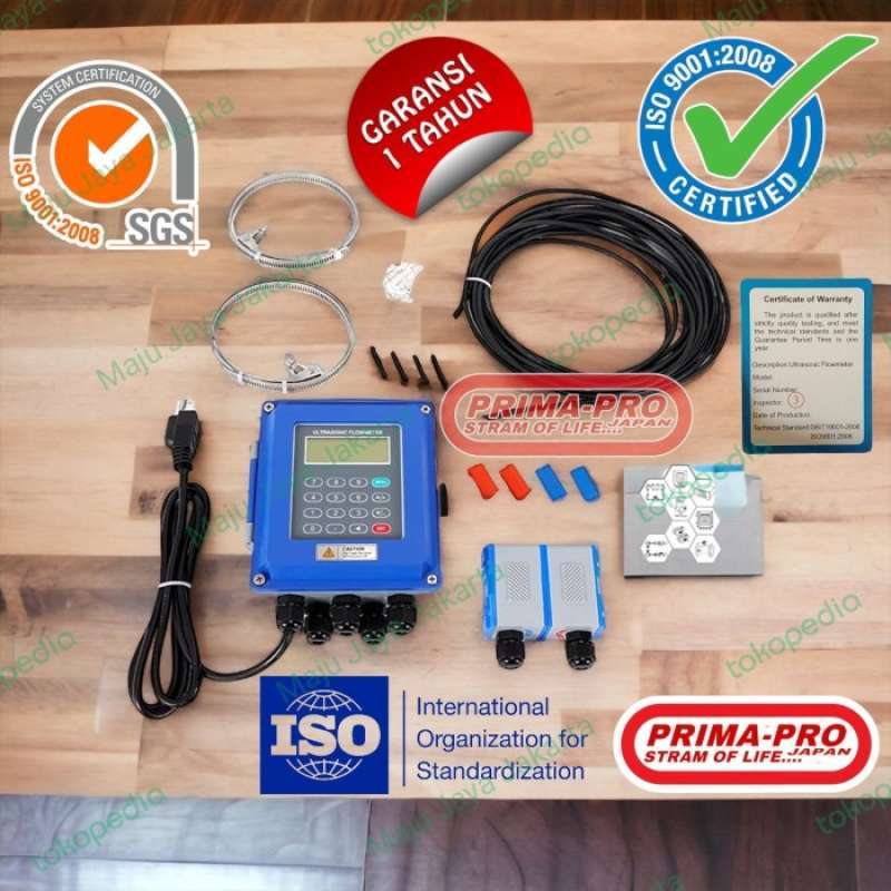 Promo Flow Meter Tuf2000b 50-700m Tm1 Ultrasonic Water Flowmeter Tuf ...