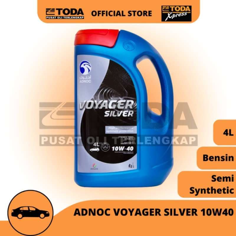 Promo Oli Adnoc Voyager Silver 10w-40 4l Original - Oli Mesin Mobil ...