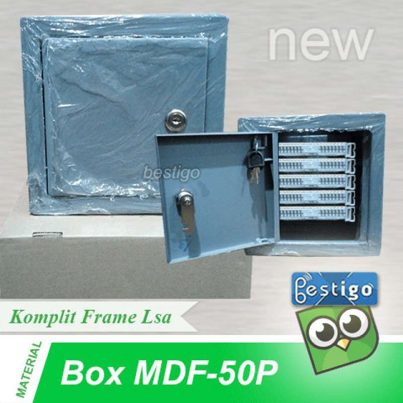 Promo Terminal Box Panel Mdf 50 Pairs Komplit Frame Lsa Baru Diskon 20% ...