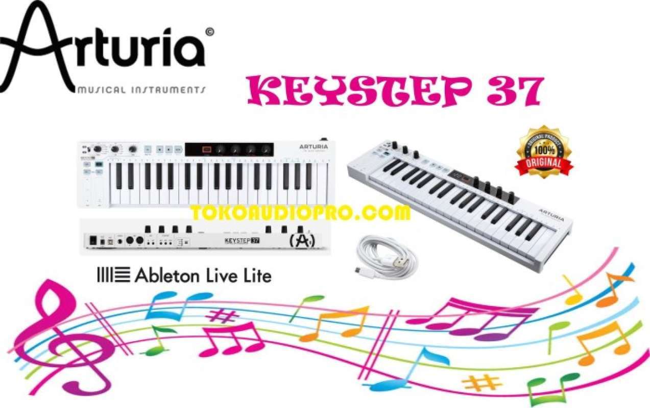 Promo Arturia Keystep37 Keystep 37 Midi Keyboard Controller Diskon 33% Di Seller Komputermu ...