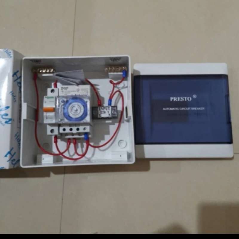 Promo Panel Timer Otomatis Box Mcb Timer Theben Mcb 1p 10a New