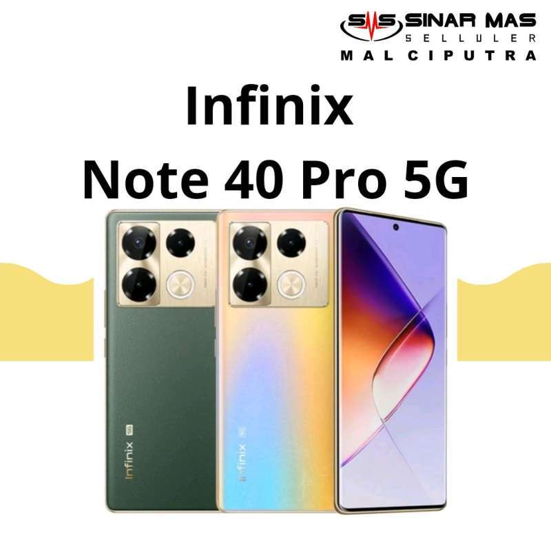 Jual Infinix Note 40 Pro 5g 8/256gb New - Racing Grey Di Seller Sinar Mas Selluler Cl Official ...