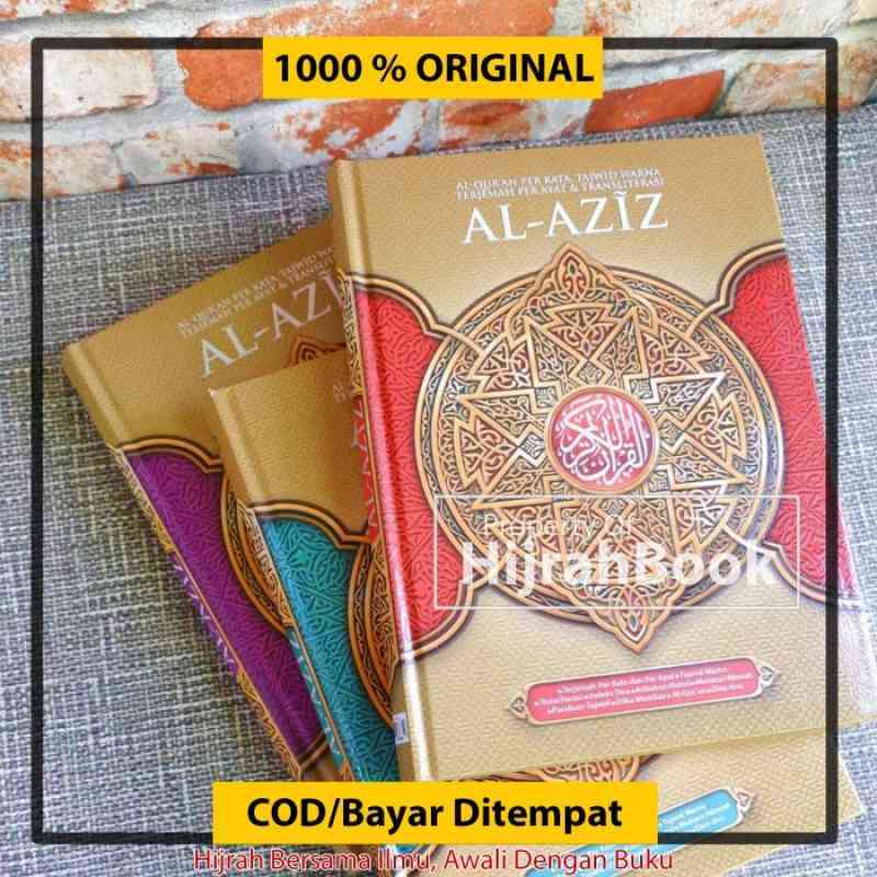 Promo Cod Al Quran Al Aziz A4 Al Quran Tajwid Warna Terjemah Perkata Latin Diskon 23% Di Seller ...
