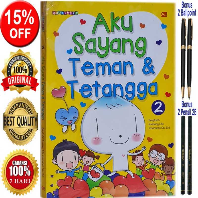 Promo Buku Cerita Anak - Aku Sayang Teman & Tetangga - & Segel Diskon ...