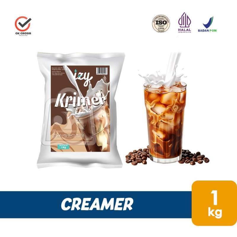 Promo Non Dairy Creamer Izy Powder Bubuk Krimer Minuman (pouch 1kg ...