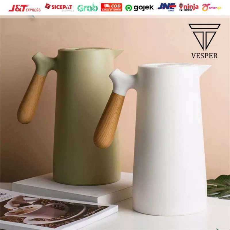Promo Thermos Jug Flask Vacuum 1l / Pitcher Minum Teko Air Panas Teapot ...