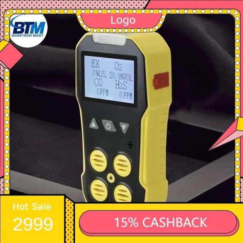 Jual Bosean Bh-90a Digital O2 Oxygen Oksigen Gas Detector Monitor Alam ...