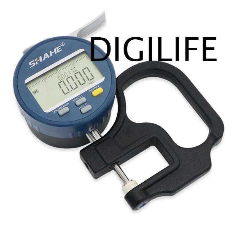 Jual Digital Thickness Gauge 0.001mm 0-10mm Shahe Usb Pc Micrometer ...