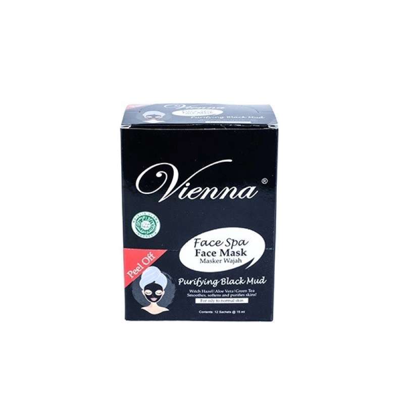 Jual Vienna Face Spa Po Mask Black Mud 15 Ml Di Seller Primo Kuta Icon ...