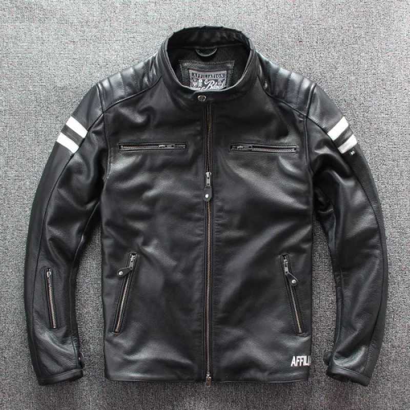 Promo Wolfs Jaket Kulit Motor Pria Touring 100% Original Dari Kulit ...