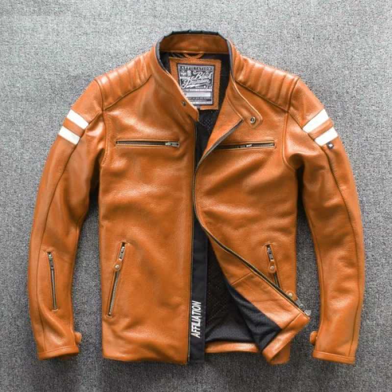 Promo Wolfs Jaket Kulit Motor Pria Touring 100% Original Dari Kulit ...