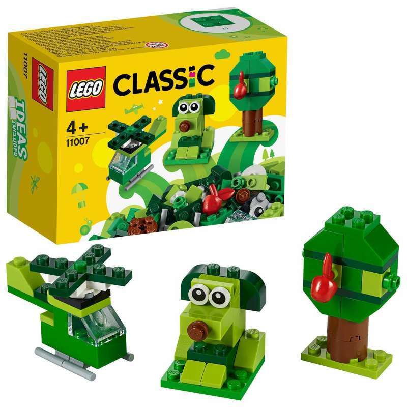 Jual Lego Classic 11007 - Creative Green Bricks Set Building Kid Toy ...