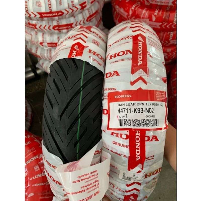 Jual Ban Depan 100/90-12 Tubeless Motor Scoopy Esp Led K93 K2f Federal ...