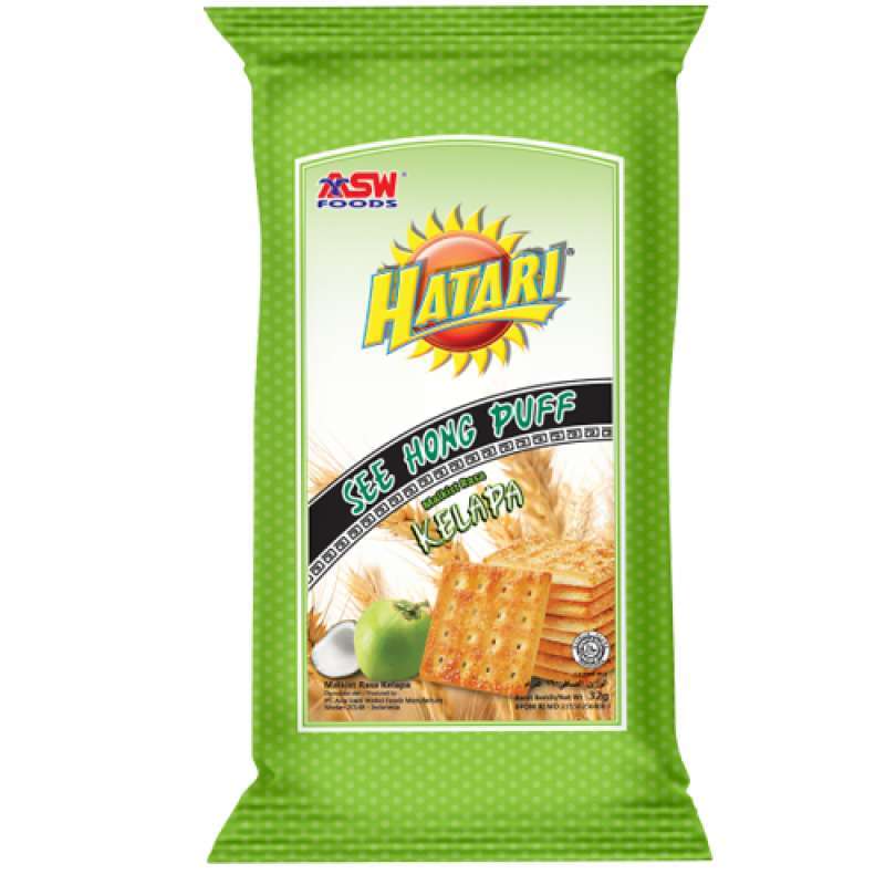 Promo Hatari See Hong Puff Kelapa Renceng - Banded Diskon 4% Di Seller ...