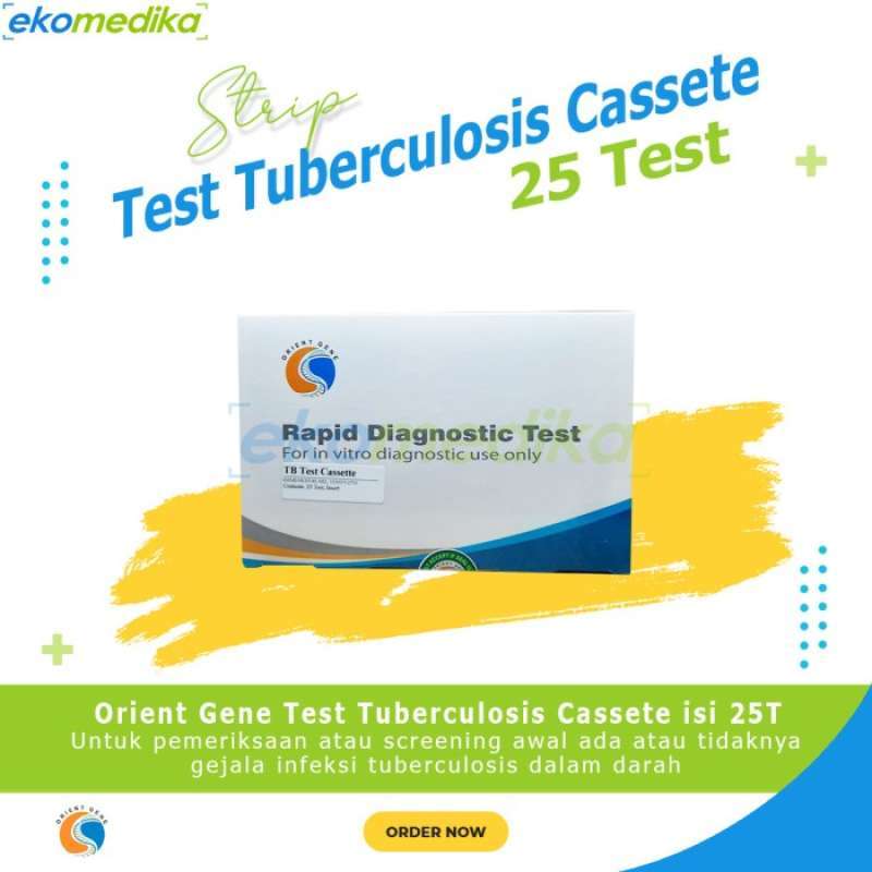 Promo Rapid Test Tb Tuberculosis Casette Ent Gene / Test Tbc Isi 25 ...