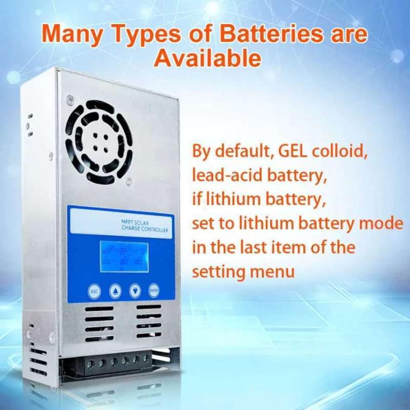 Jual Easun Solar Charge Controller Mppt Regulator 12v/24v/36v/48v 60a ...