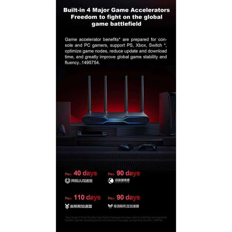 Jual Wifi Pro Gaming Router Wifi6 5400 Mbps 160 Mhz 4k Ax5400 Router ...