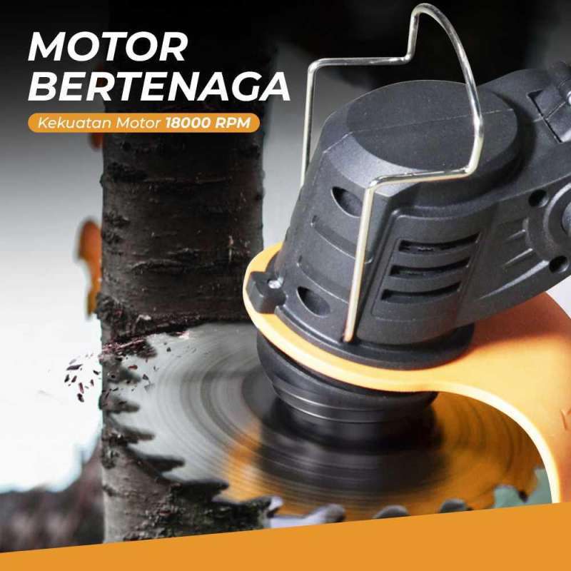 Jual Vasily Mesin Pemotong Rumput Ranting Electric Grass Trimmer ...