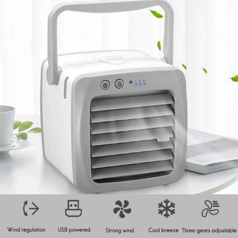 Promo Ac Mini Portable Kipas Cooler Pendingin Ruangan Mini Ac Usb Port ...