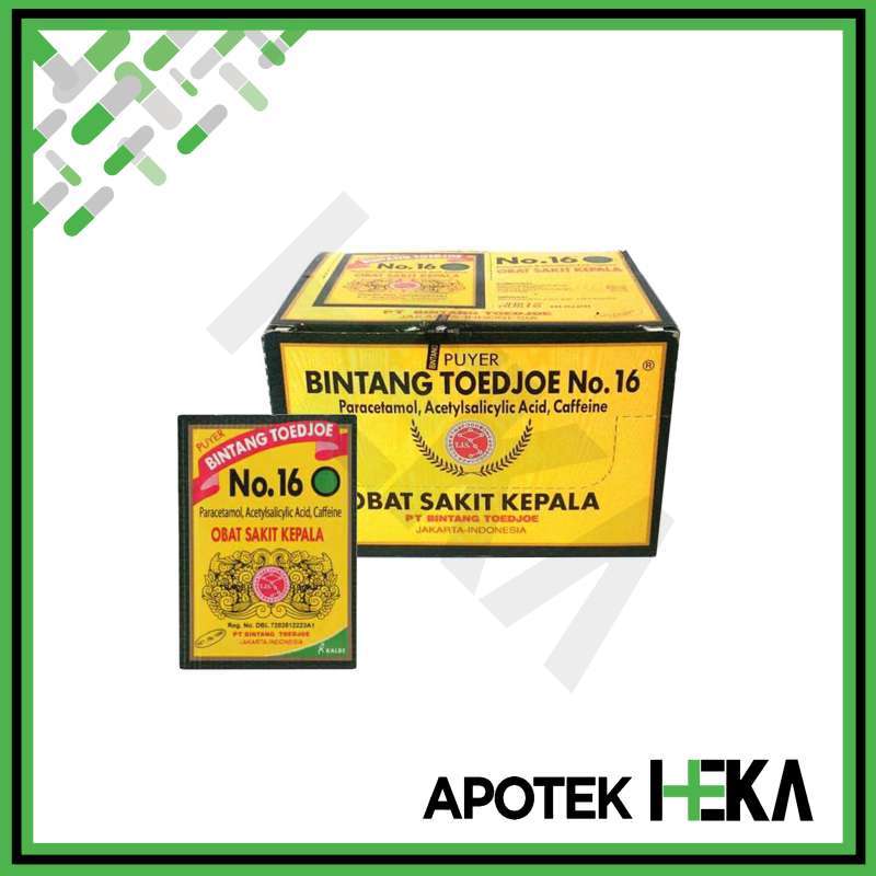 Jual Puyer Osk Bintang 7 Toedjoe No. 16 Box Isi 120 Sachet - Sakit ...