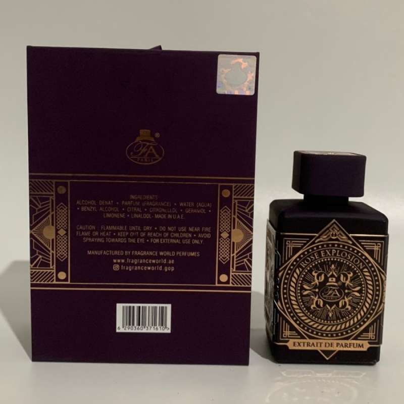 Jual Parfum Fragrance World Rose Explosion Extrait De Parfume 80 Ml Di ...