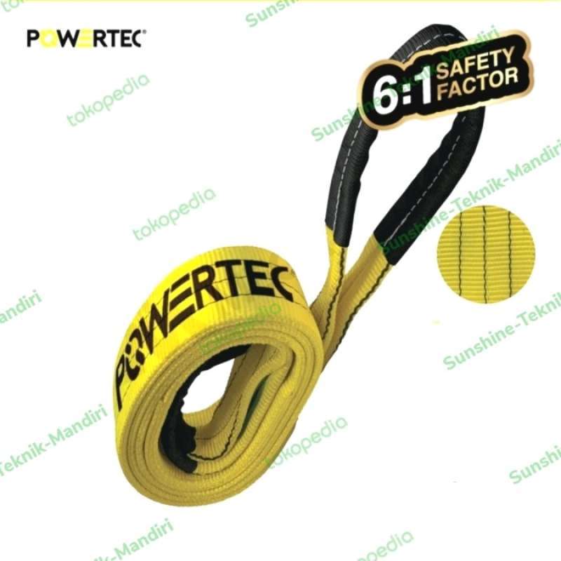 Promo Powetech Webbing Sling Cap. 3 Ton X 4 Meter Diskon 23% Di Seller ...
