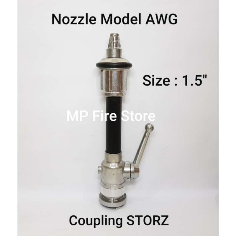 Promo Fire Hose Spray Jet Nozzle 1.5 Inch Storz Awg On Off Pemadam ...