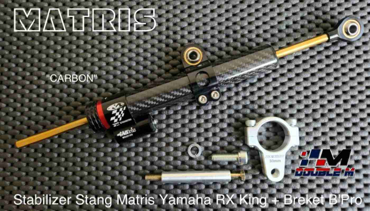 Jual Stabilizer Stabiliser Stang Matris Panjang Yamaha Rx King - Silver ...