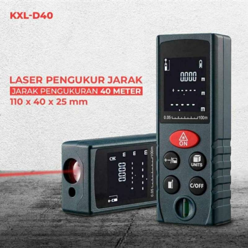 Promo Meteran Digital Pengukur Jarak Laser Distance Meter Diskon 23% Di ...
